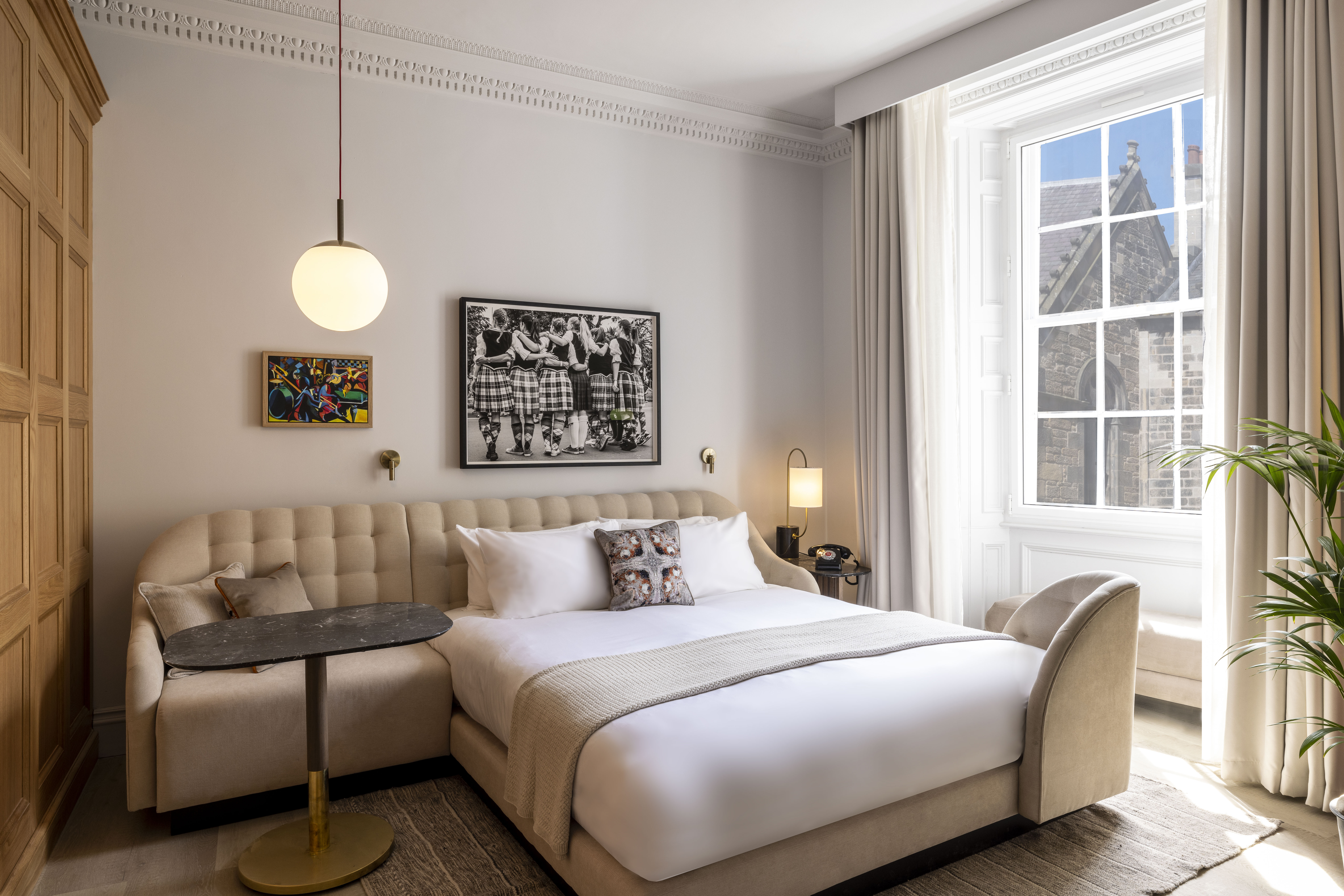 Grand Chamber King Room, Edinburgh | Virgin Hotels Edinburgh